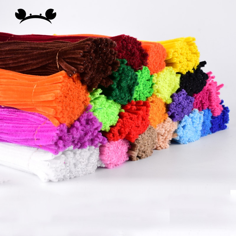 100 stks/set Chenille Stelen Chenille Handgemaakte... – Vicedeal