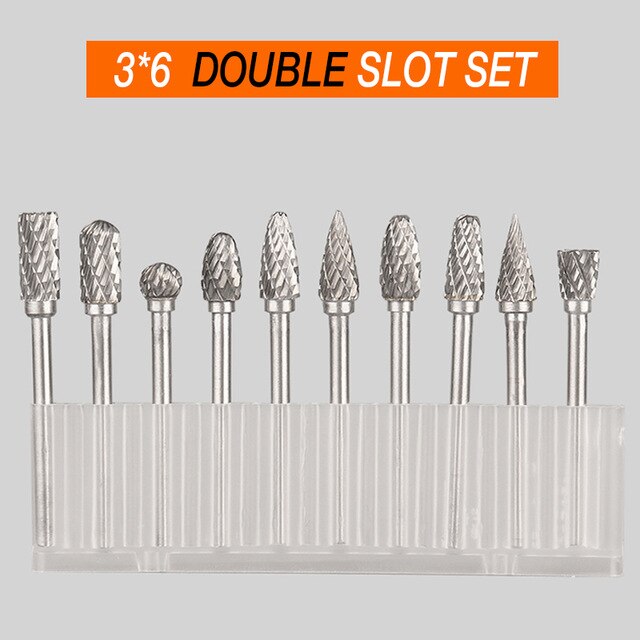 10pcs tungsten steel grinding head tungsten carbid... – Grandado