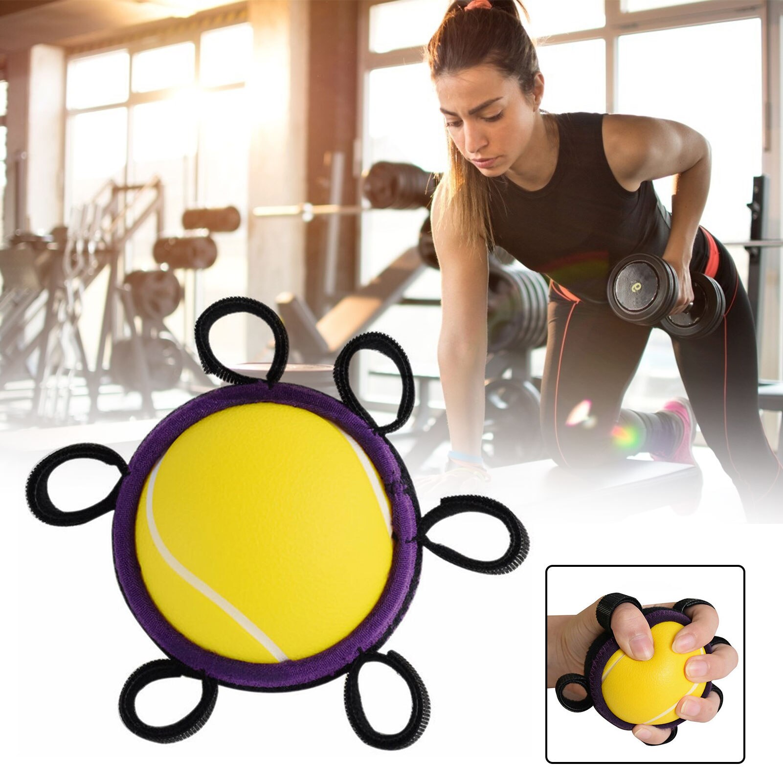 Hand Grip Strengthener Hand Exerciser Ball Carpal ... – Grandado