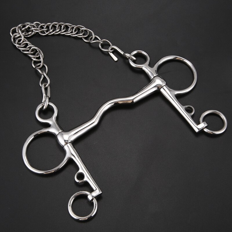 127MM Horse Bits Stainless Steel Equestrian Mouthp... – Grandado