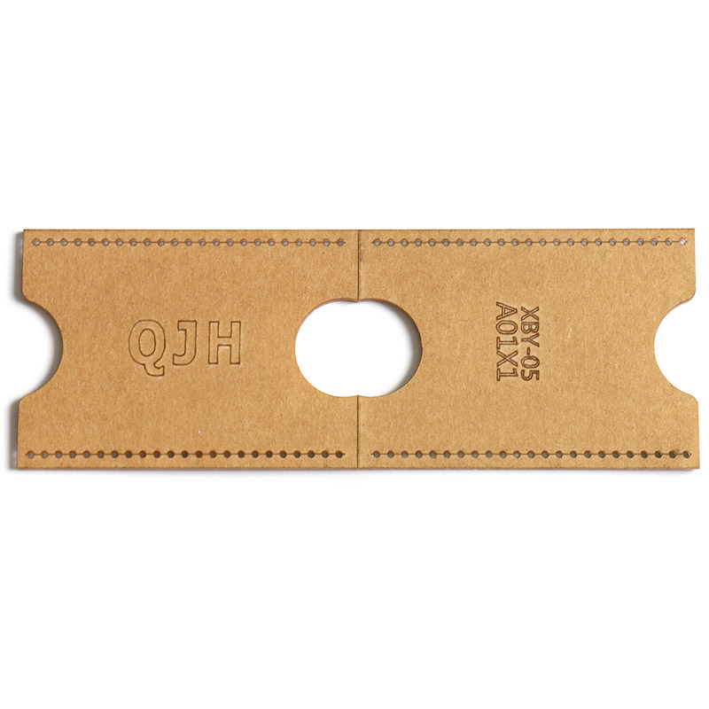 1Set DIY Acrylic Template Bus Card Package Leather... – Grandado