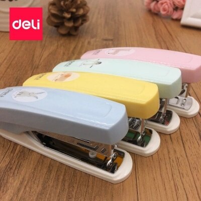 Deli Manual Mini Stapler Portable 10# Staple Stude... – Vicedeal