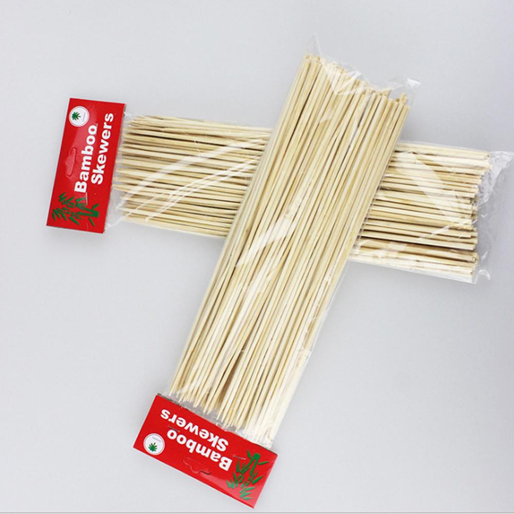 1 Bag of Bamboo Stick Skewer for Outdoor Barbecue ... – Vicedeal