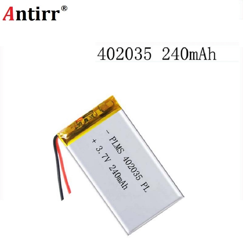 3.7 V Lithium Polymeer Batterijen 042035 402035 25... – Grandado