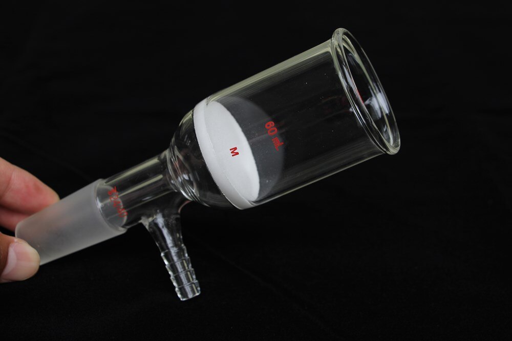 Glass Vacuum Buchner Funnel 60ml Joint 24/40 With ... – Vicedeal