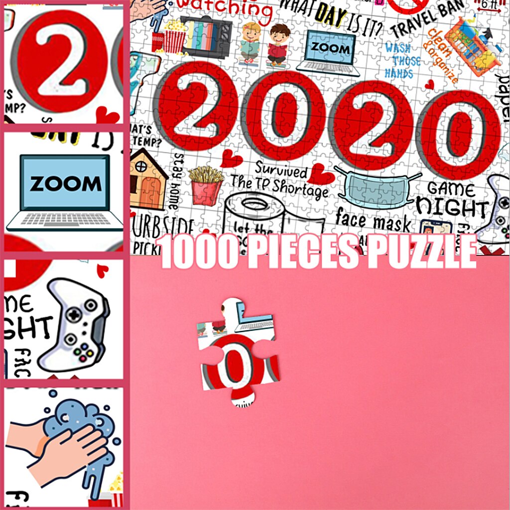 Year Puzzle 1000 Pieces Jigsaw Puzzle Adult Puzzle... – Grandado