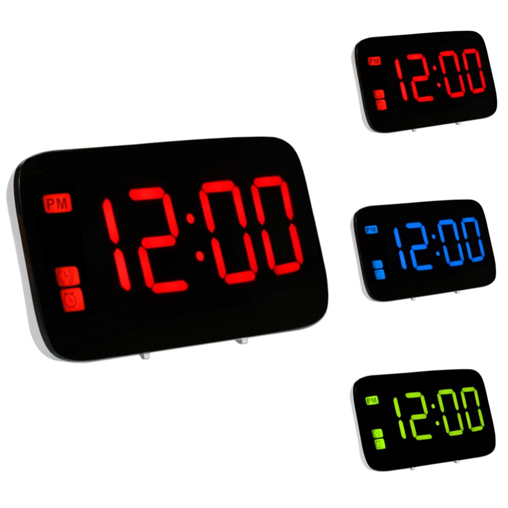 1pcs Electric Alarm Clock Digital LED Display Voic... – Vicedeal