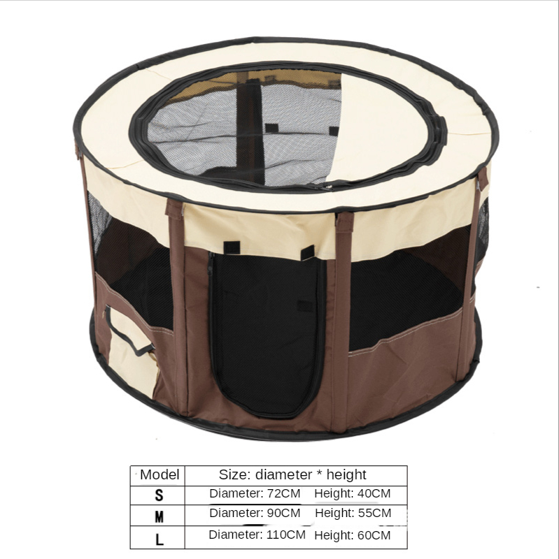 Fully Enclosed Pet Tent Cat and Dog Production Box... – Grandado