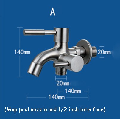 1/2 Inch Interface 304 Stainless Steel Dual-use Bi... – Grandado