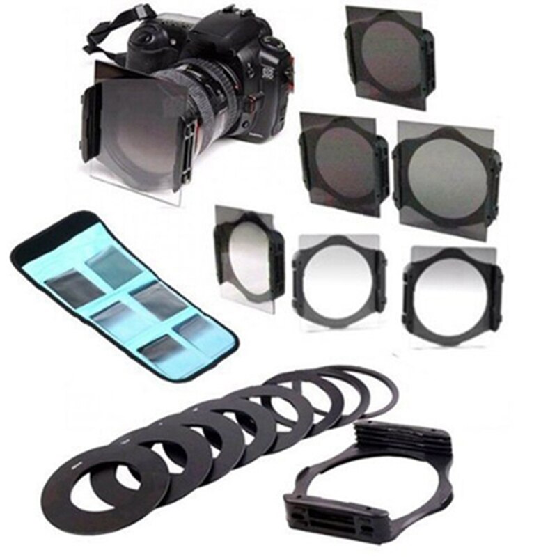 17 in 1 Digital Camera Lens Gradual ND Filter Set ... – Grandado