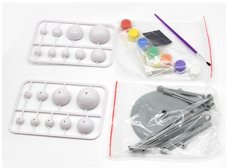 21cm DIY 3D Simulation Model Solar System Nine Pla... – Grandado