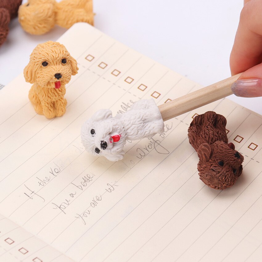 1PC Rubber Eraser Cute Dog Kawaii Art School Suppl... – Grandado