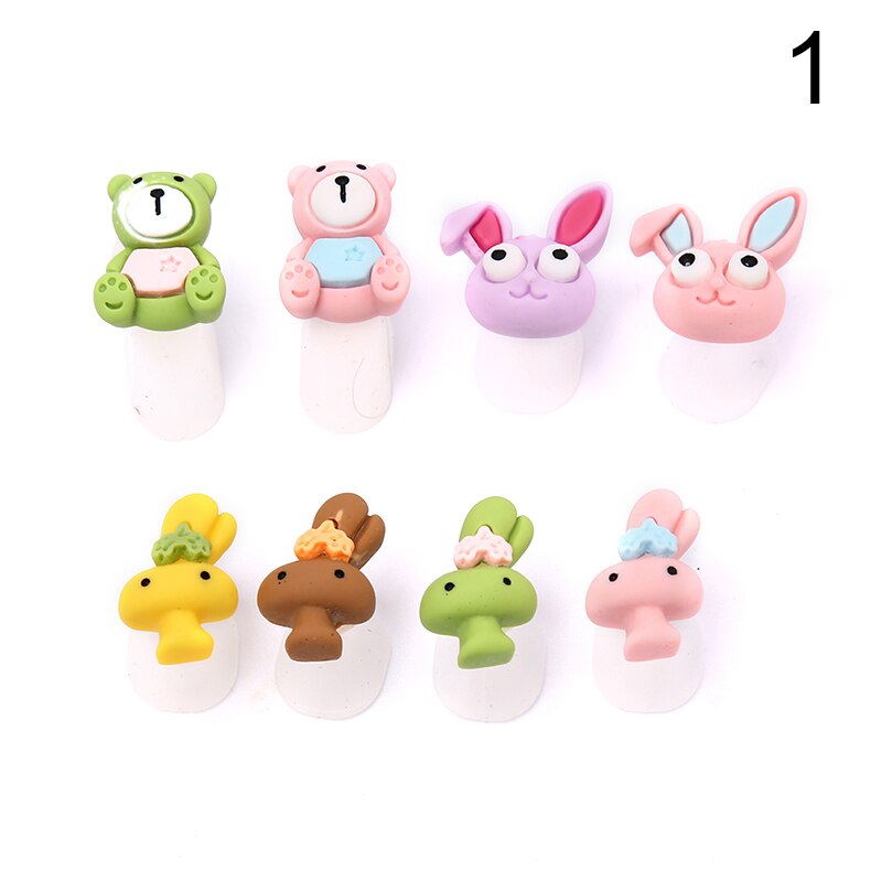 8pcs Soft Divider Nail Art Tool Flower Holder Mani... – Grandado