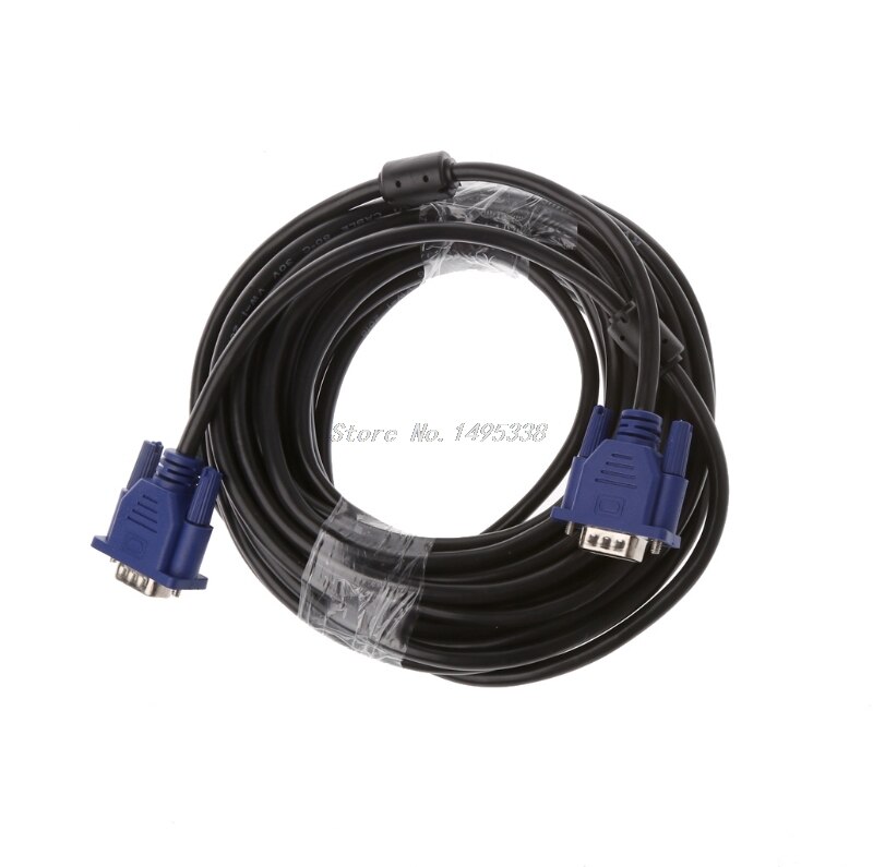1.5m 3m 5m 10m 1080p vga hd 15- pins mannelijk na... – Vicedeal