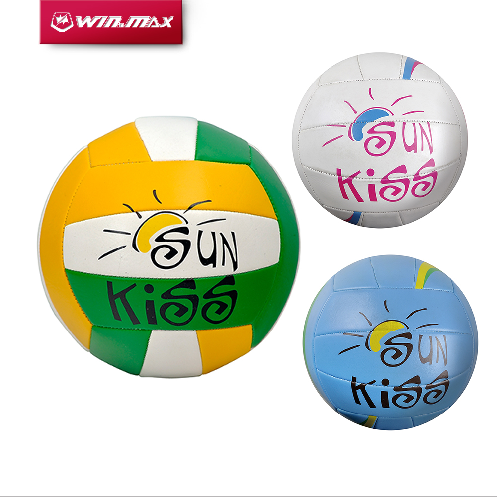 Winmax Size 5 rubber volleyball colorful volley ba... – Grandado