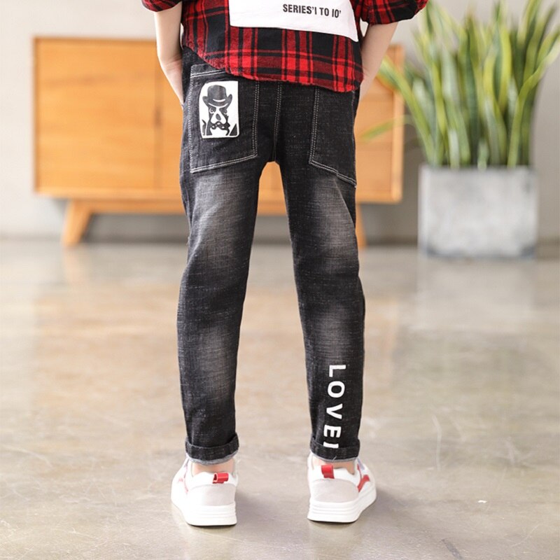 IENENS Kids Baby Kinderen Mode Denim Lange Broek J... – Grandado