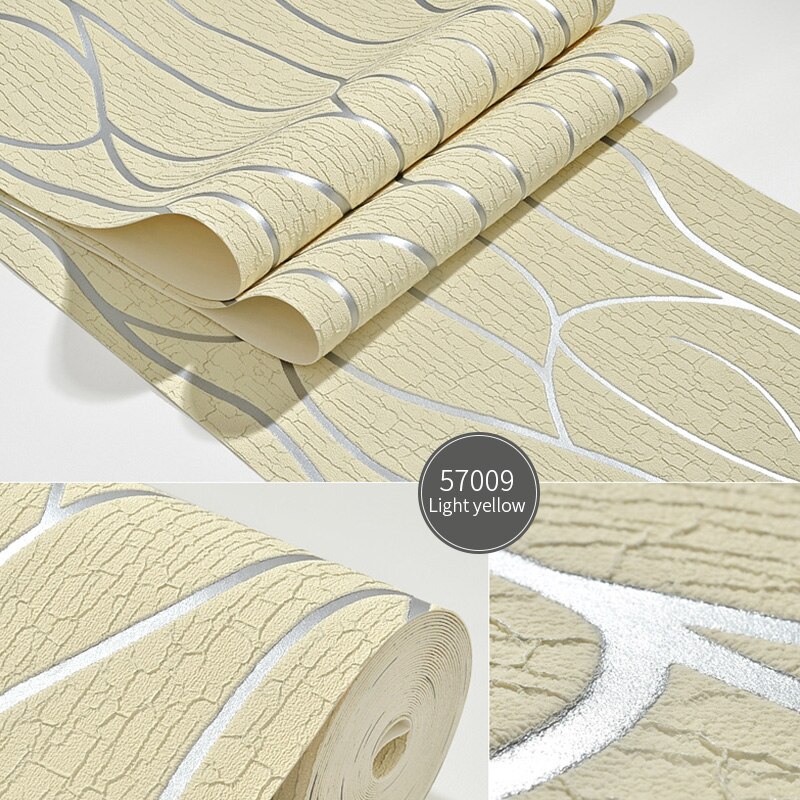 Roll Behang Moderne Eenvoudige Curve 3D Behang Hoo... – Vicedeal