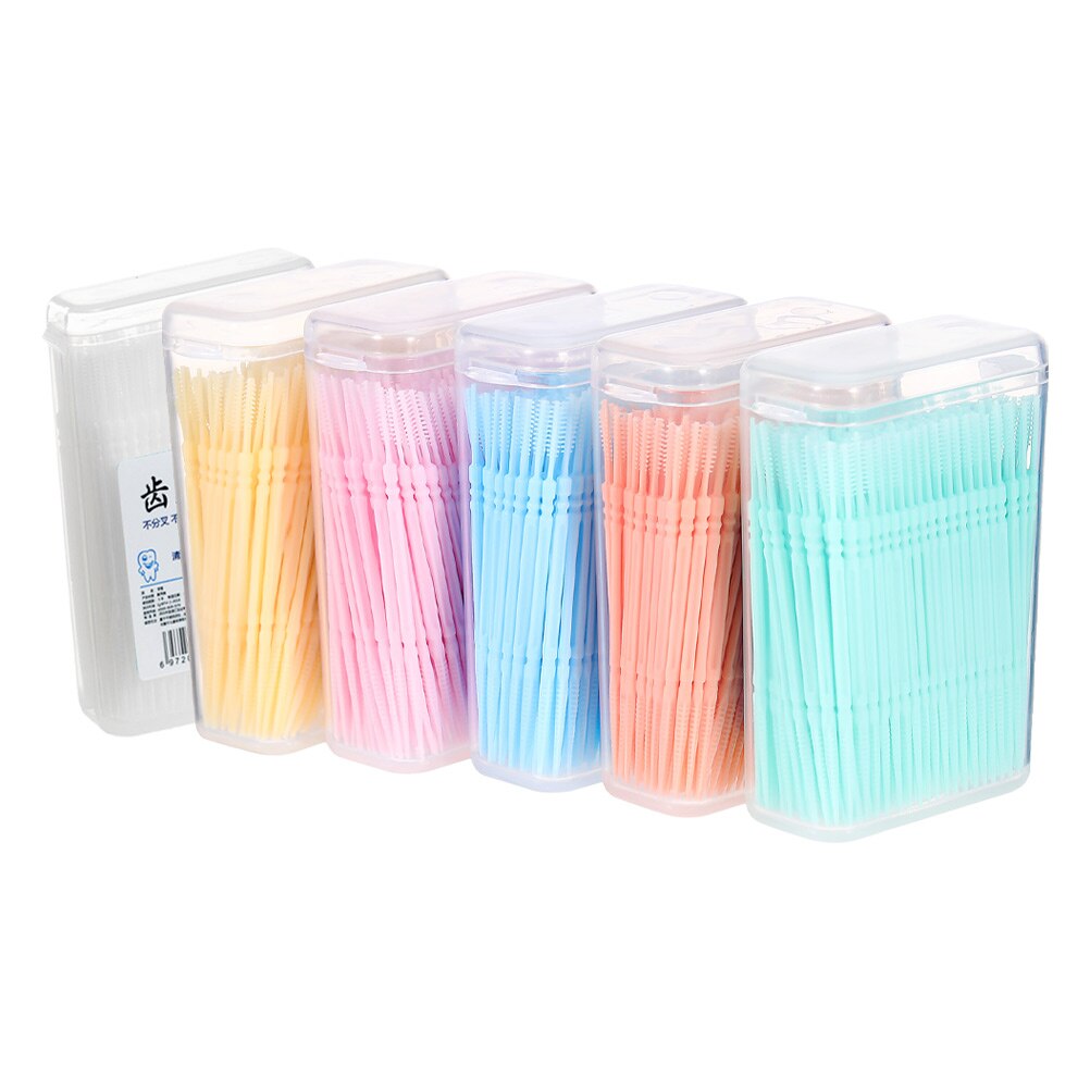 6 Boxes of Toothpicks Interdental Brush Toothpicks... – Grandado