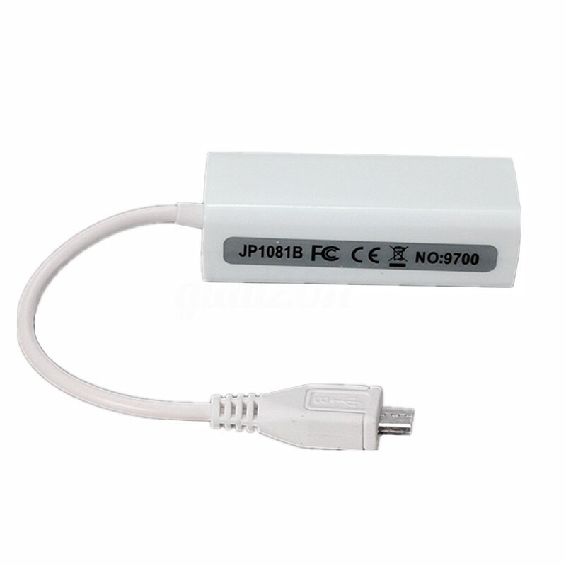 Micro USB 2.0 5P to RJ45 Networks Lan Ethernet Cab... – Vicedeal