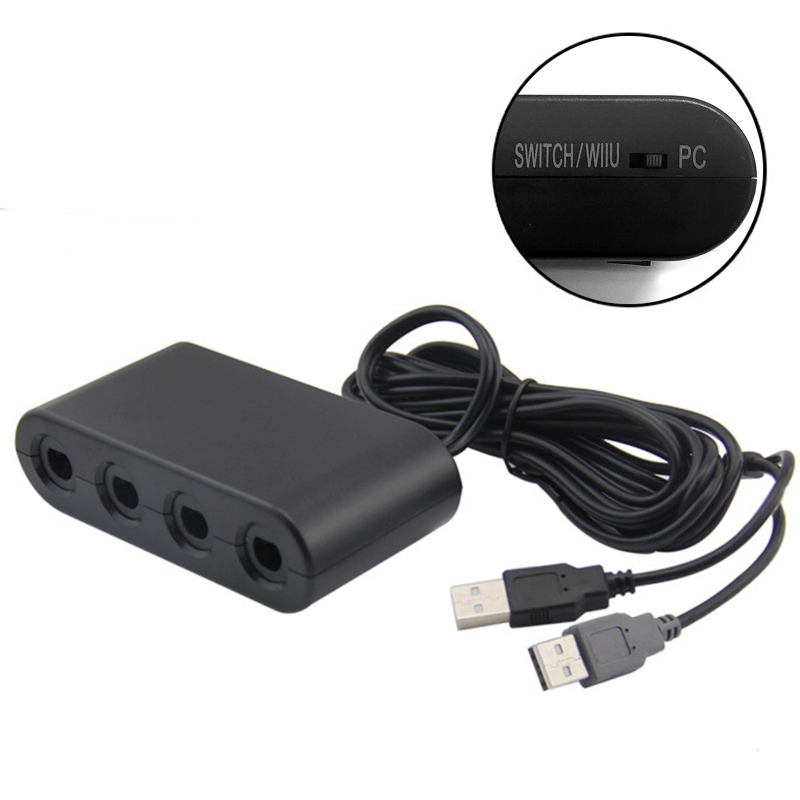 4 Ports Converter for GameCube GC Controller, USB ... – Vicedeal