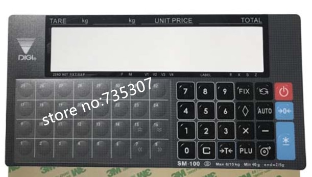 english Keyboard film for digi sm-100B scale retai... – Vicedeal