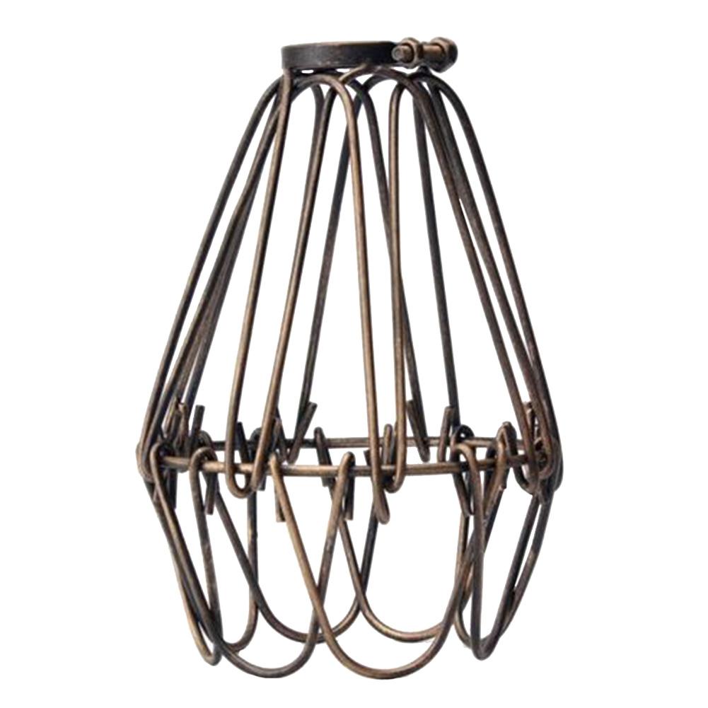 Irregular Iron Lamp Cage Adjustable Length Hanging... – Grandado