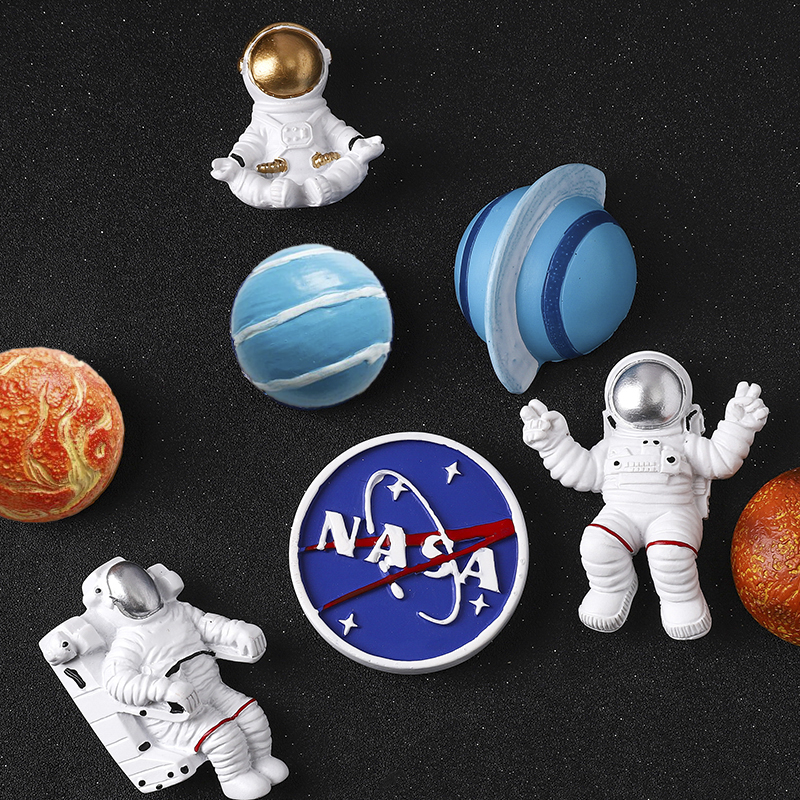 3D Children Fridge Magnets Cute Sun Earth Planet R... – Grandado