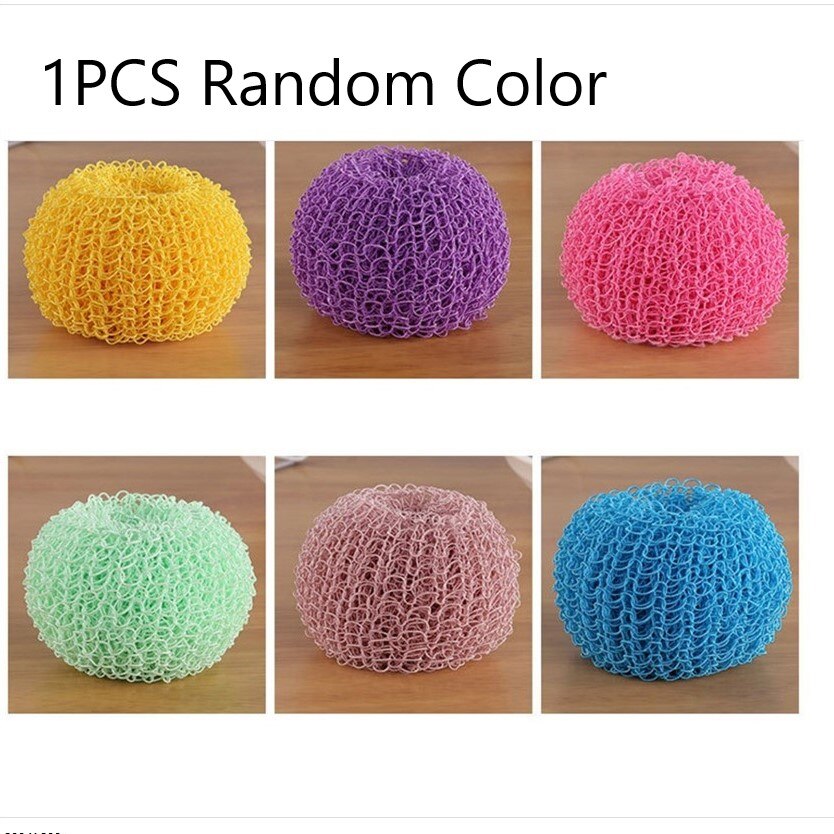 Pot Cleaning Brush Ball Non-scratch Dish Scrubber ... – Grandado