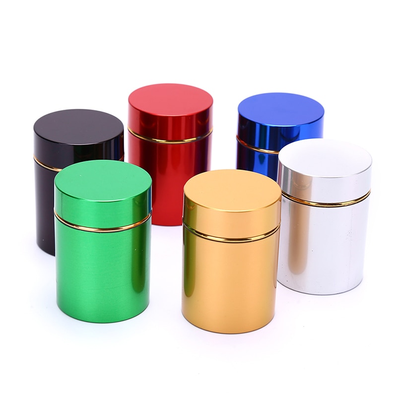 Tea Cans Square Metal Packaging Storage Box Case S... – Grandado
