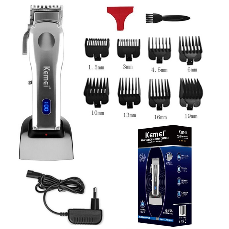 adjustable hair trimmer all metal electric hair cl... – Vicedeal