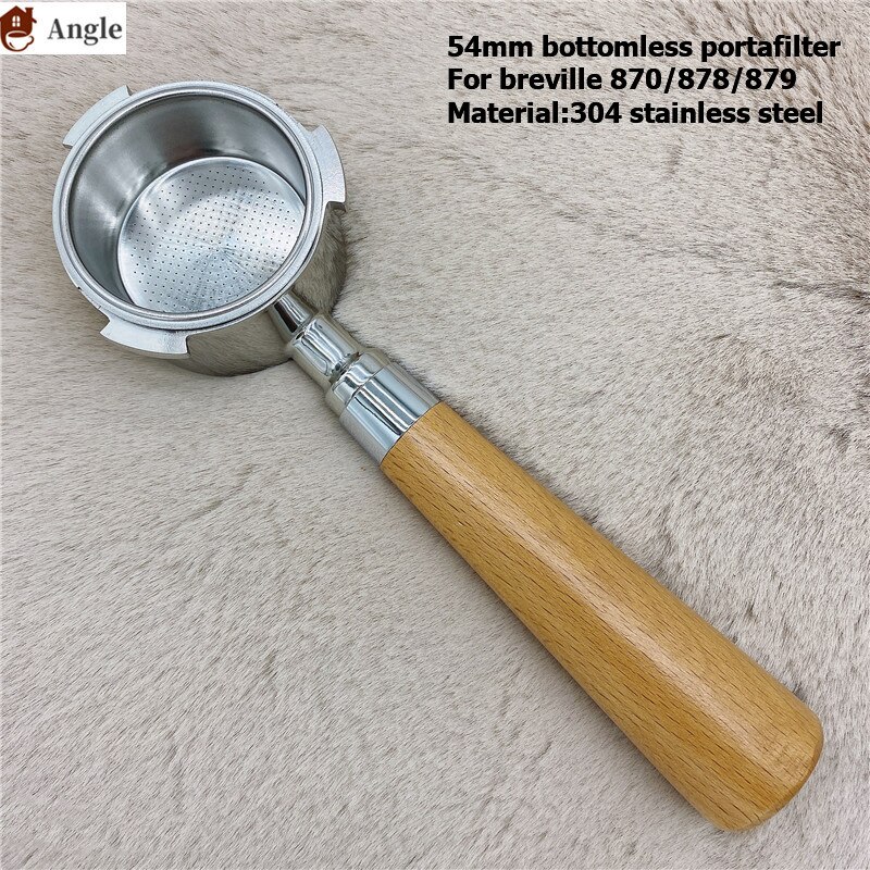 54mm Coffee Bottomless Portafilter Filter Holder F... – Vicedeal