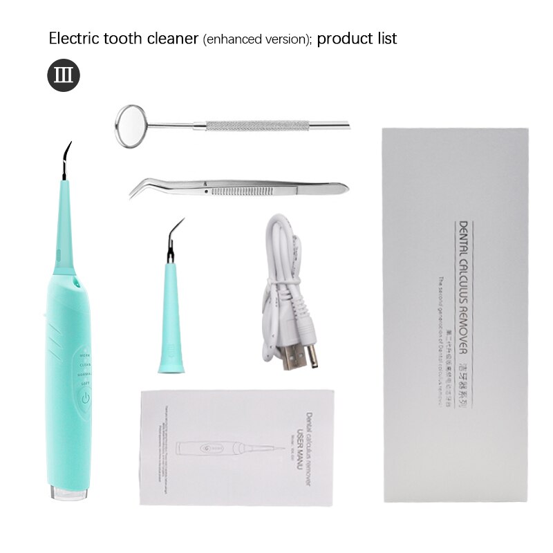 Genopladelig tandtråd ultralydsrenseanordning tand... – Grandado