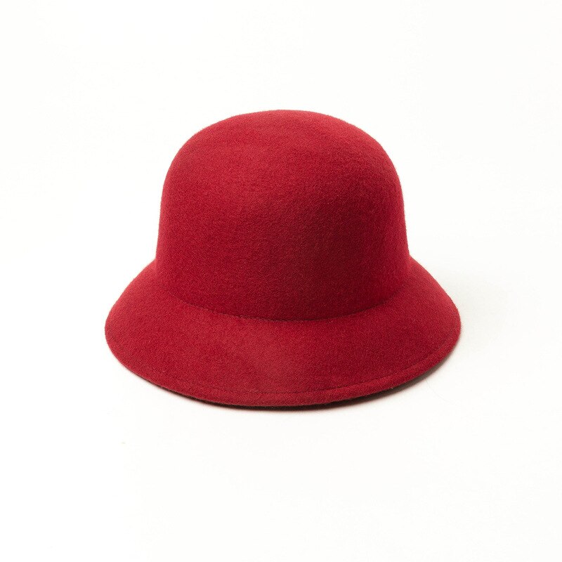 Caluriri Wool Fedora Hat Style Wool Felt Bucket ha... – Grandado
