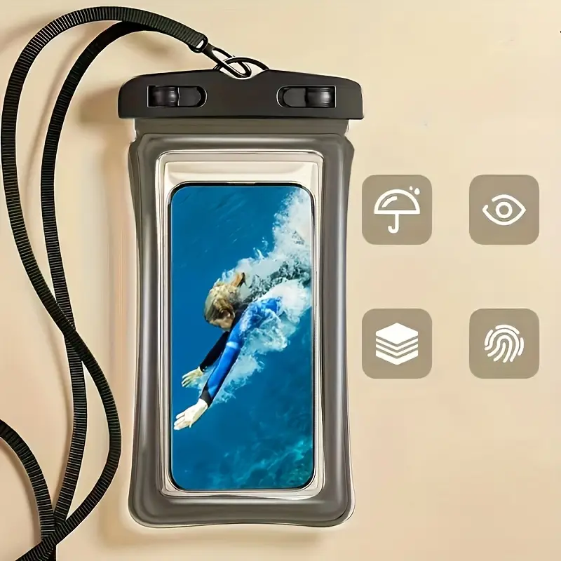 Waterproof Phone Pouch, 3D , Thick Case Friendly, ... – Vicedeal