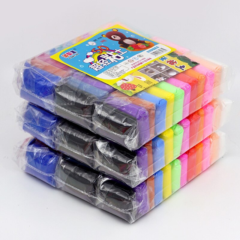 36 24 12 Colors Slime Super Light Clay with 3 Tool... – Grandado