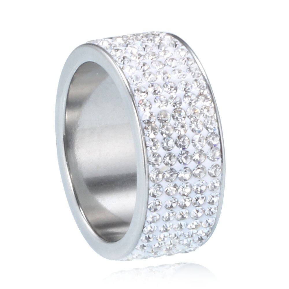 Hip Hop Full Rhinestone Bling Ice Out Mens Ring Go... – Vicedeal