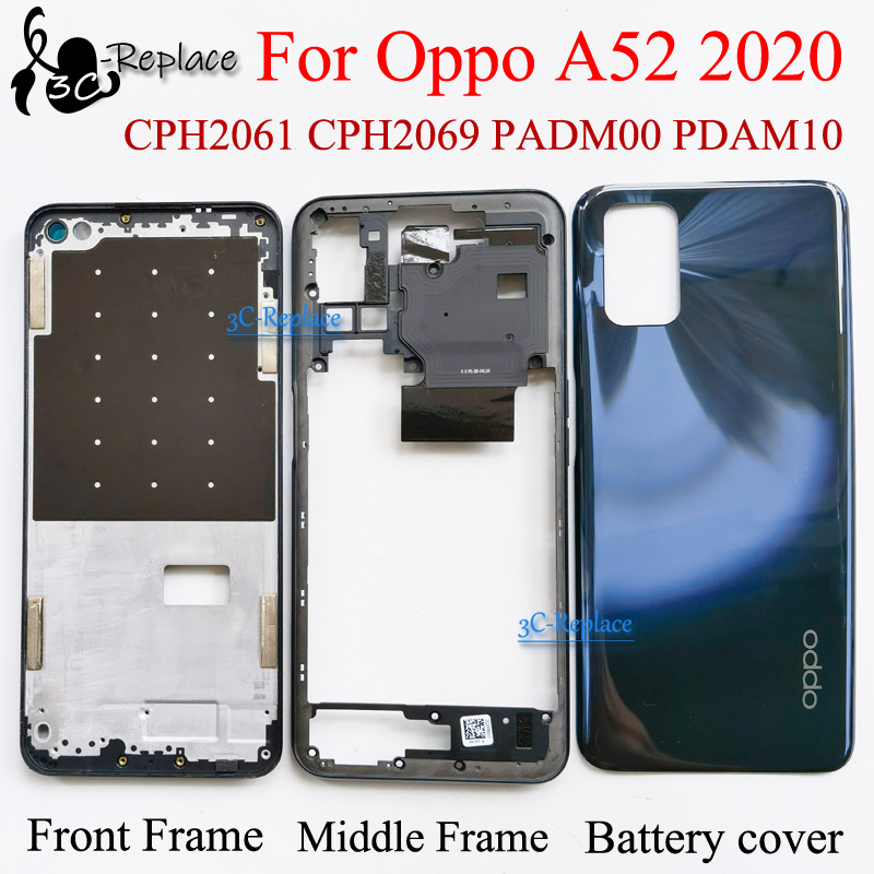 Marco de placa frontal para Oppo A52 , CPH2061, CP... – Grandado