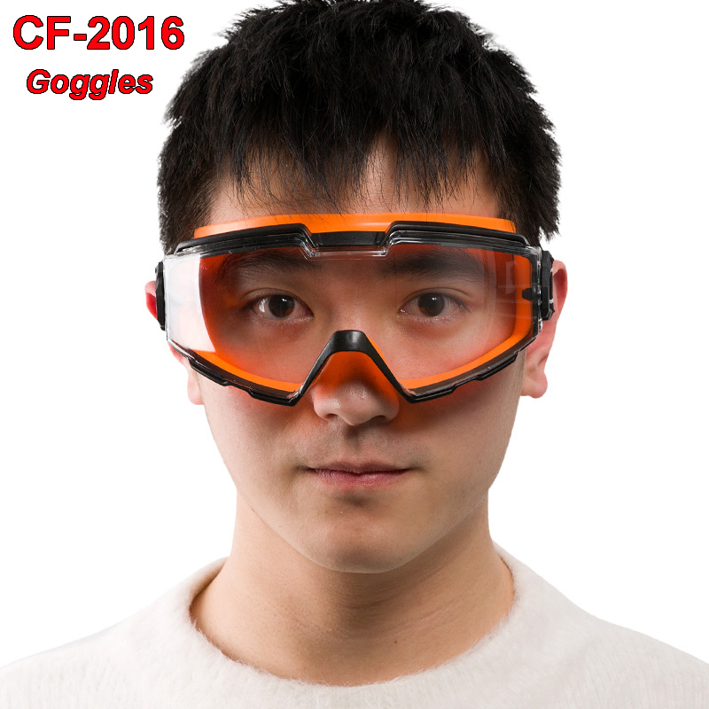 CF orange goggles High definition Anti-fog Anti-sc... – Grandado