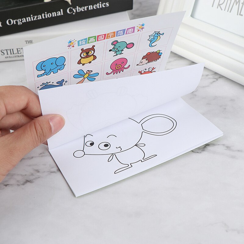 12 Pages Coloring Book Kindergarten Coloring Paint... – Vicedeal