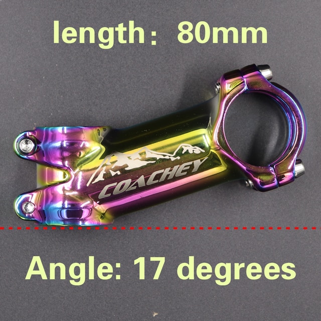 MTB Colorful Stem Alloy Mountain Road Bike Stem 6/... – Vicedeal