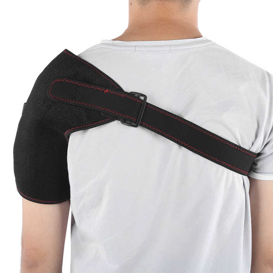 Adjustable Heating Shoulder Support Wrap Breathabl... – Grandado