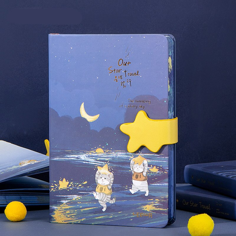 Hardcover Diary Books Color Inside Page Notebook W... – Grandado