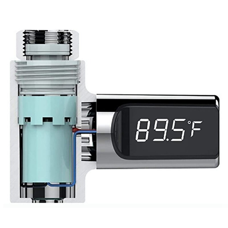 LED Display Shower Thermometer, Water Flow Self-Ge... – Vicedeal