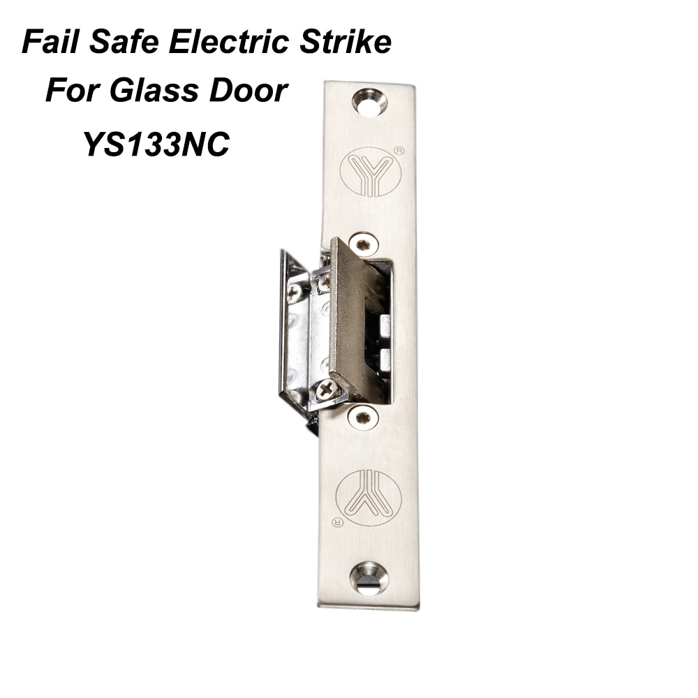 12V NC Glass Door Lock Fail Safe Electric Strike L... – Grandado