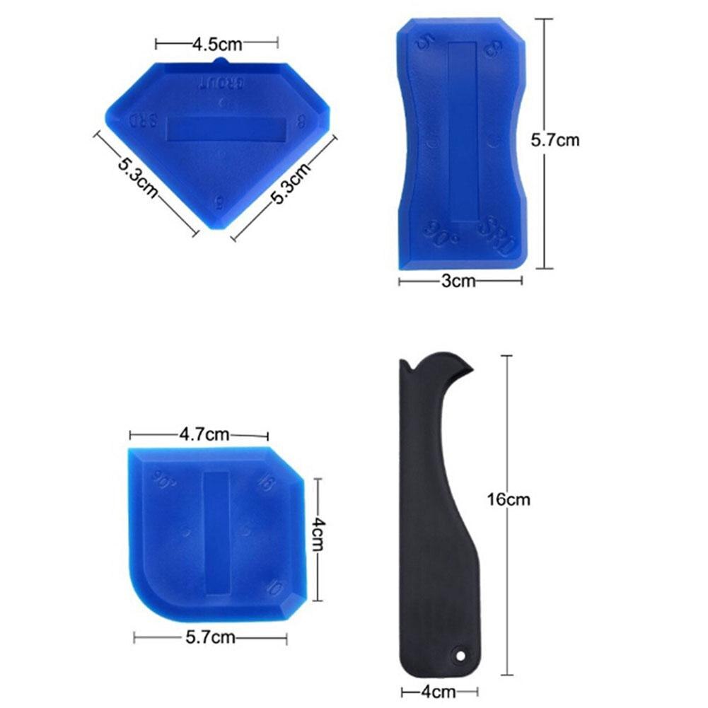4 st / set skrapa spade verktygsset silikon tätnin... – Grandado