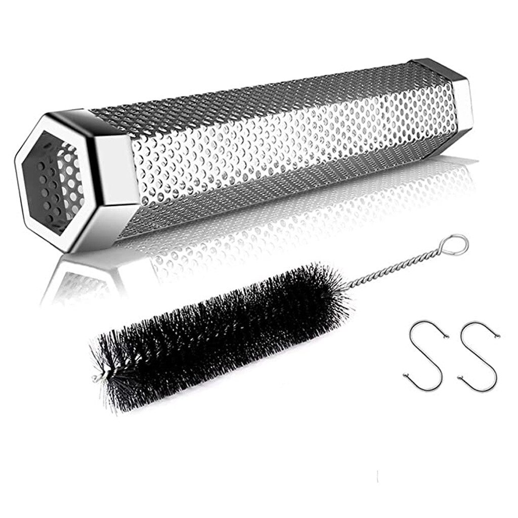 BBQ Wood Pellet Tube Smoker Portable barbecue Smok... – Vicedeal