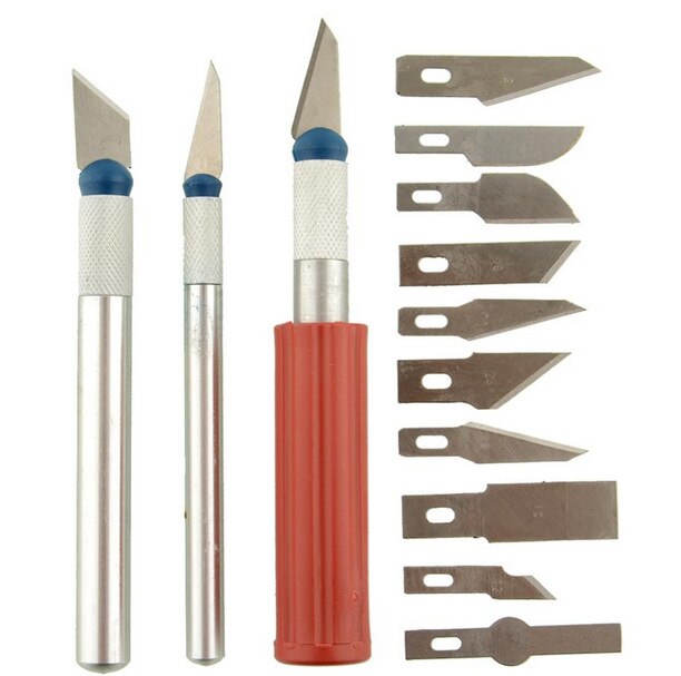 Carving Knife 13pcs Hobby Knife Set Gravar Burin C... – Vicedeal