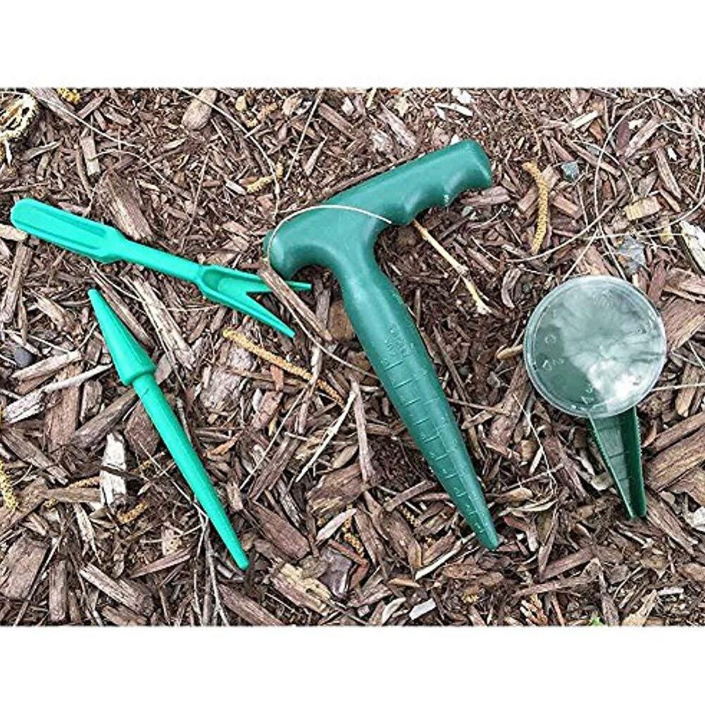 4pcs Sower Dig Hole Mini Garden Tools Set Home Use... – Grandado