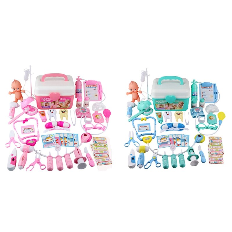 Ambulance Box 44 Pcs/Set Girls Role Play Game Toy ... – Grandado