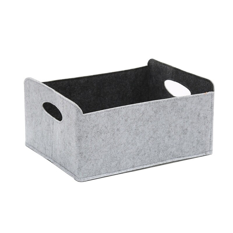 Felt Storage Basket Organizer Boxes Containers Fol... – Grandado